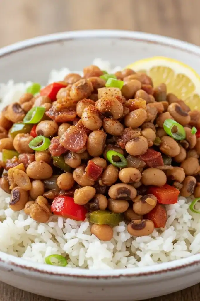 Classic Hoppin John Recipe Rice and Beans – Recipestang