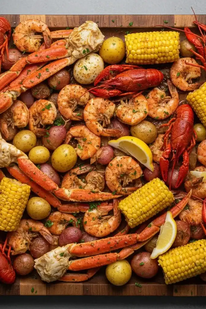 Lobster Corn and Potatoes Seafood Boil – Recipestang